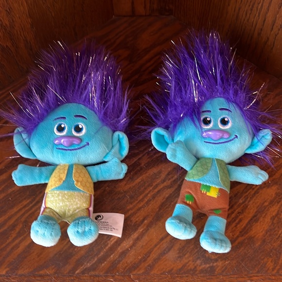 Dreamworks | Toys | Dreamworks Trolls World Tour Movie Branch Plushies ...